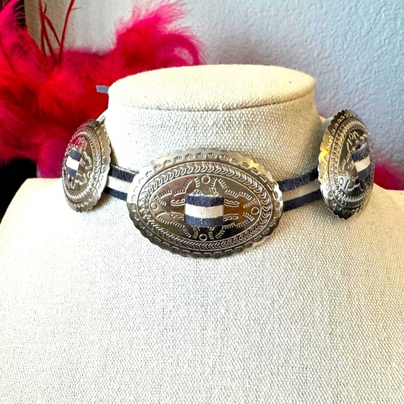 Artisan | Jewelry | Handcrafted Southwestern Metal Choker Necklace ...